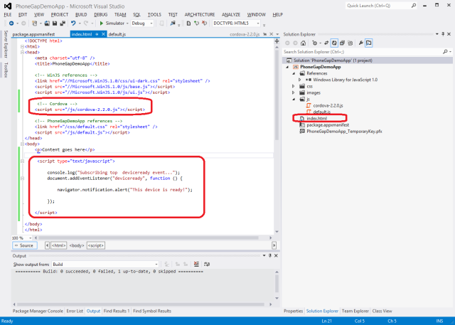 Using Phonegap In Windows Store Applications Codeproject