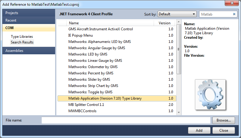 Using Matlab From C Application Codeproject 3923