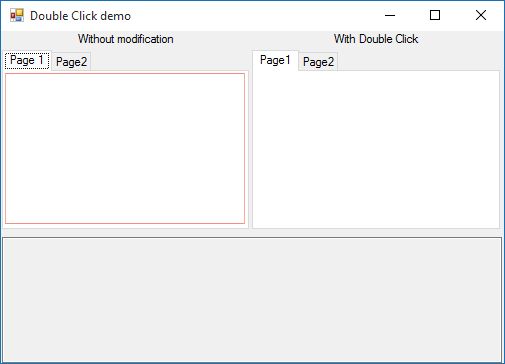 Processing Double Click On A Tabpage Tab In Winforms Codeproject