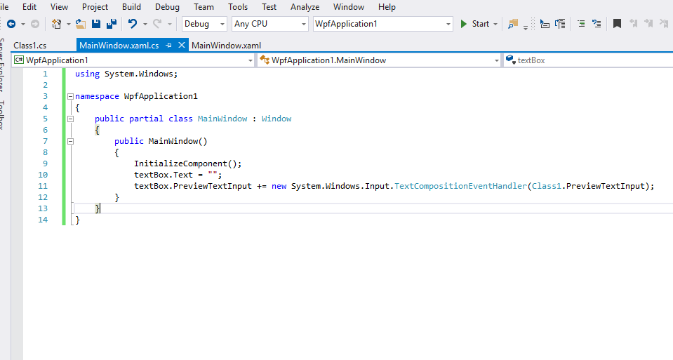 How Do I Make A Textbox Class Which Only Takes Numeric Data In Wpf Application Codeproject