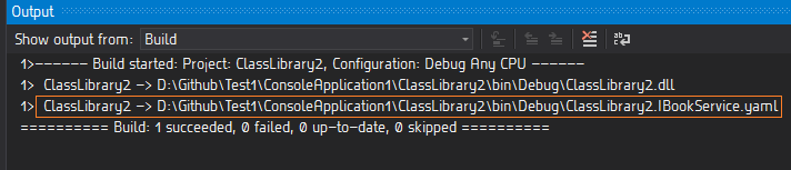 How To Generate Basic Swagger Yaml Description For Wcf Automatically On Build Time With