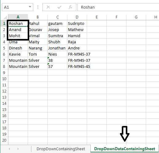 Creating Excelsheet With Pre Populated Dropdown List Using C And Openxml Codeproject