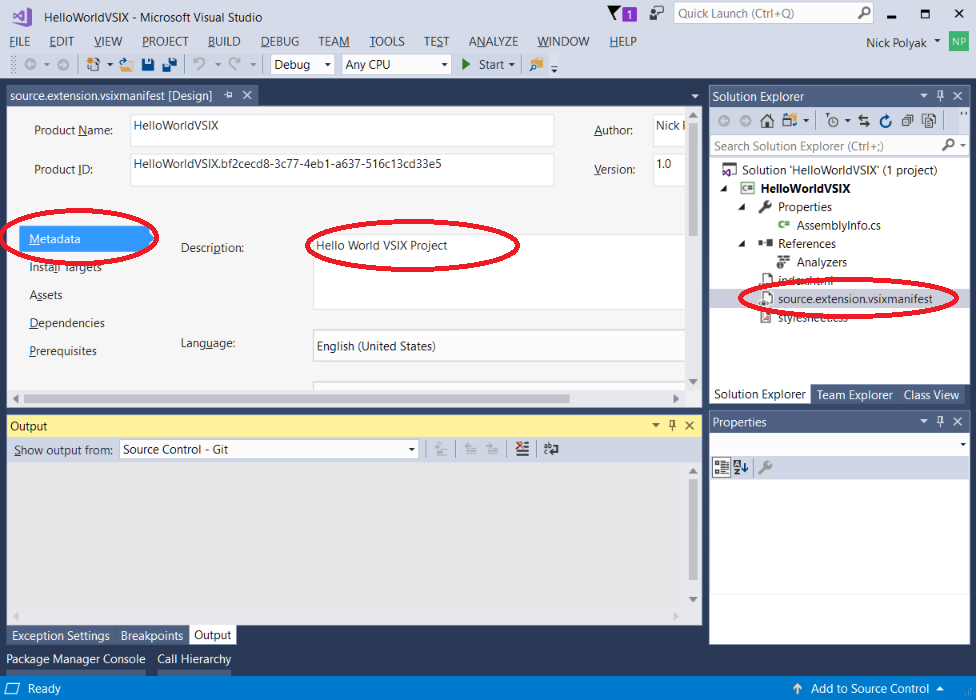 Implementing Custom Xaml Intellisense Vs2017 Extension Codeproject