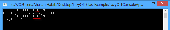 Lazy Object Initialization With Systemlazy Of T Class Codeproject
