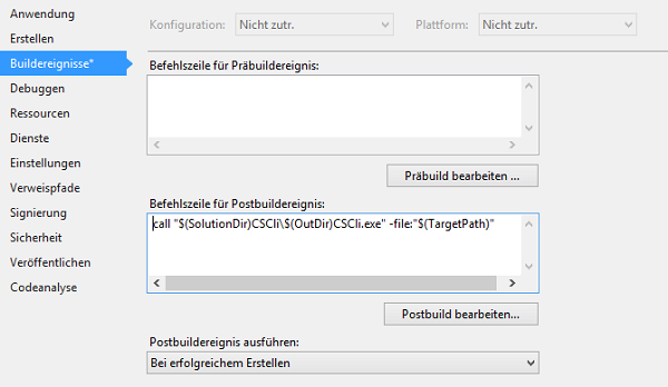 Net Com Interop Using Postbuild Codeproject