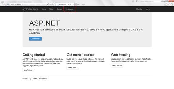 Crud Operations Easy With New Scaffolding Feature Of Mvc 5 Using Vs2013 Codeproject