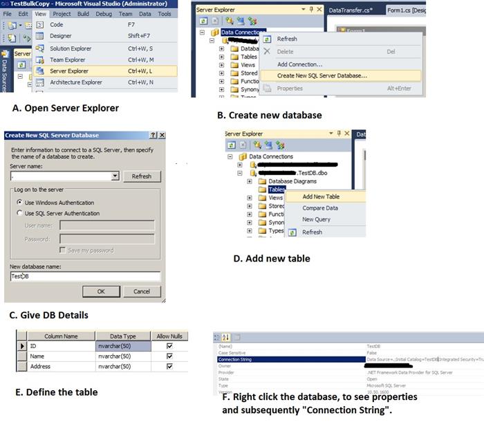 Failproof Bulk Upload Sqlbulkcopy Codeproject