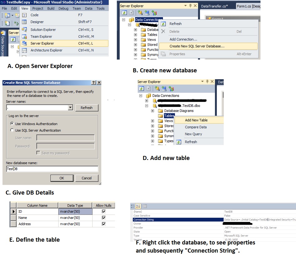 Failproof Bulk Upload Sqlbulkcopy Codeproject