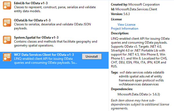 Unknown Class Dynamically Generated At Runtime For Entity Framework Wcf Odata And Dynamic
