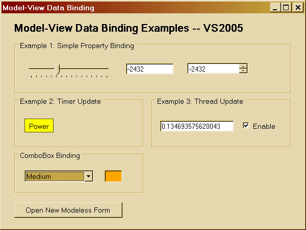 Multithreaded Ui Model View Data Binding Codeproject
