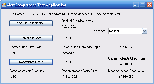 Better Than Zip Algorithm For Compressing In Memory Data Codeproject