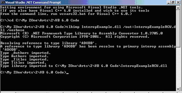 Com Interoperability In Net Framework Part I Codeproject 8657