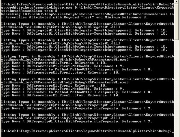 Demonstrating Custom Attributes Build An Assembly Searching Tool Codeproject