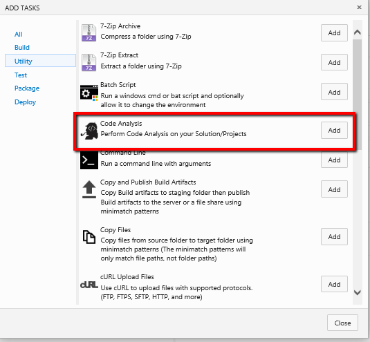 Custom Vsts Task Code Analysis And Email Codeproject
