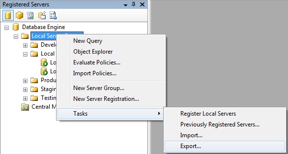 Using Sql Servers Registered Servers Functionality Effectively Codeproject