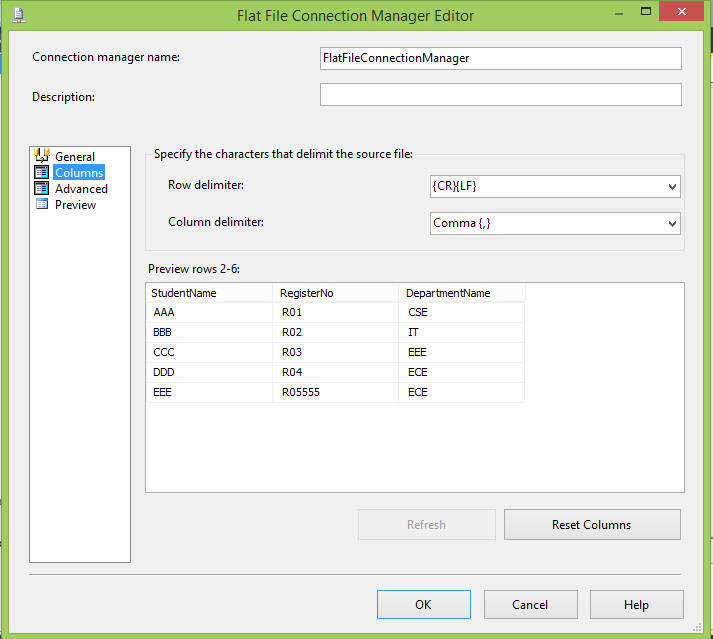 Ssis Import Text File Using Validation Codeproject