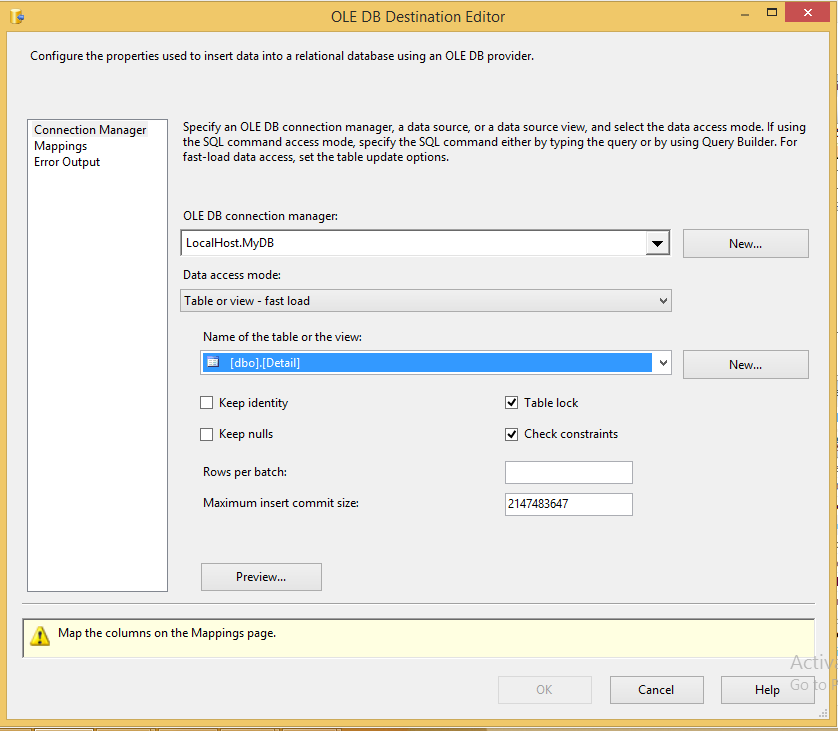 Import A Flat File With Header And Detail Rows In Ssis Codeproject