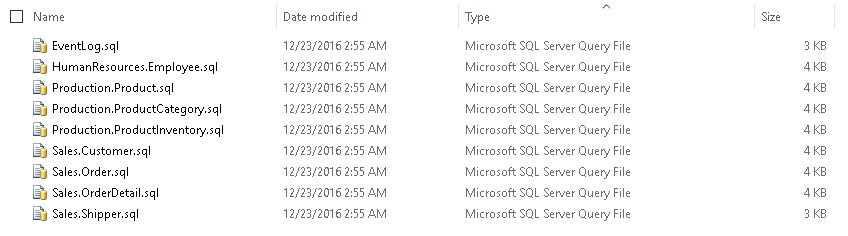Scaffolding Stored Procedures With Catfactorysqlserver Codeproject