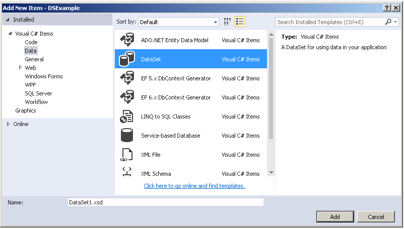Walkthrough In Detail Create Dataset And Database With Two Relational Tables An Updateall