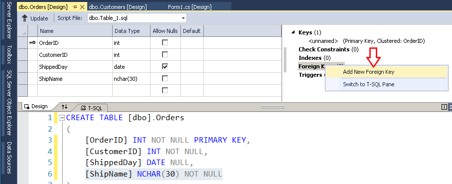 Walkthrough in detail : Create Dataset and Database with two relational ... Walkthrough in detail : Create Dataset and Database with two relational ...