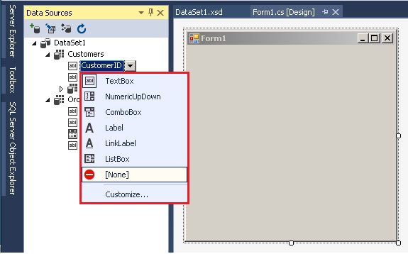 Walkthrough In Detail Create Dataset And Database With Two Relational Tables An Updateall