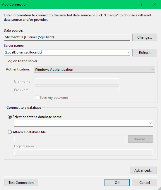 Devs User Guide To Sqllocaldb Sql Express Codeproject