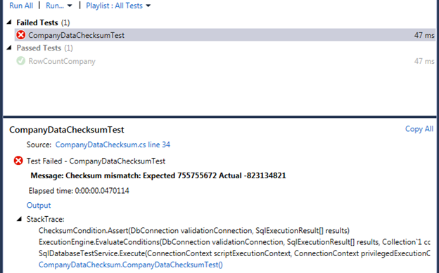 Sql Unit Testing With Sql Server Data Tools Ssdt Codeproject