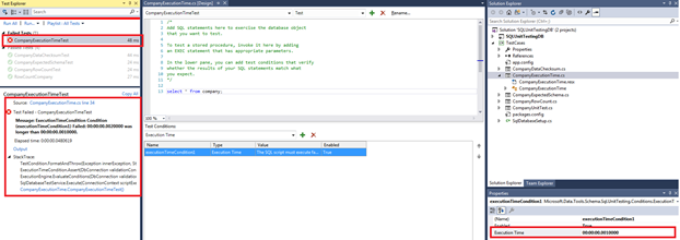Sql Unit Testing With Sql Server Data Tools Ssdt Codeproject