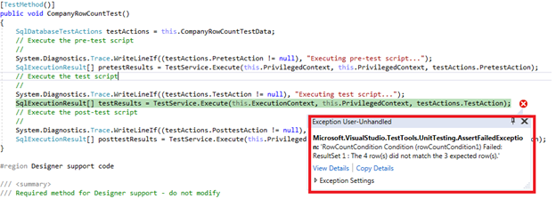 Sql Unit Testing With Sql Server Data Tools Ssdt Codeproject
