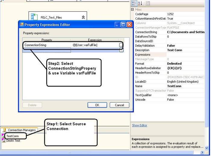 In Ssis How To Continue A For Each Loop Container Even If Its Inner Tasks Fails Usage Of