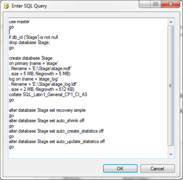Ssis Create Table From File Codeproject