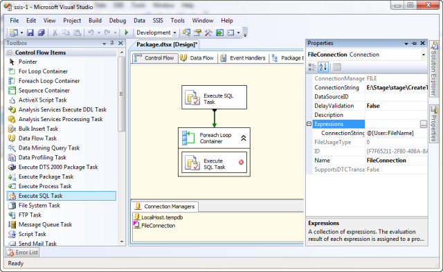 Ssis Create Table From File Codeproject