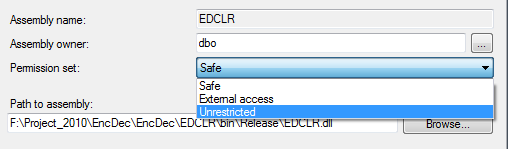 Sql Clr Functions Codeproject