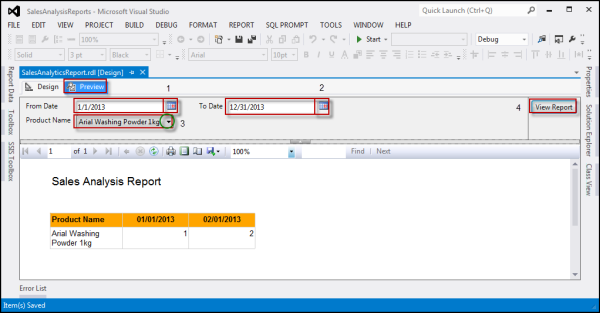 Create First Ssrs Report With Sql Server Analysis Services Olap Cube Codeproject