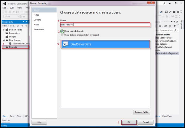 Create First Ssrs Report With Sql Server Analysis Services Olap Cube Codeproject