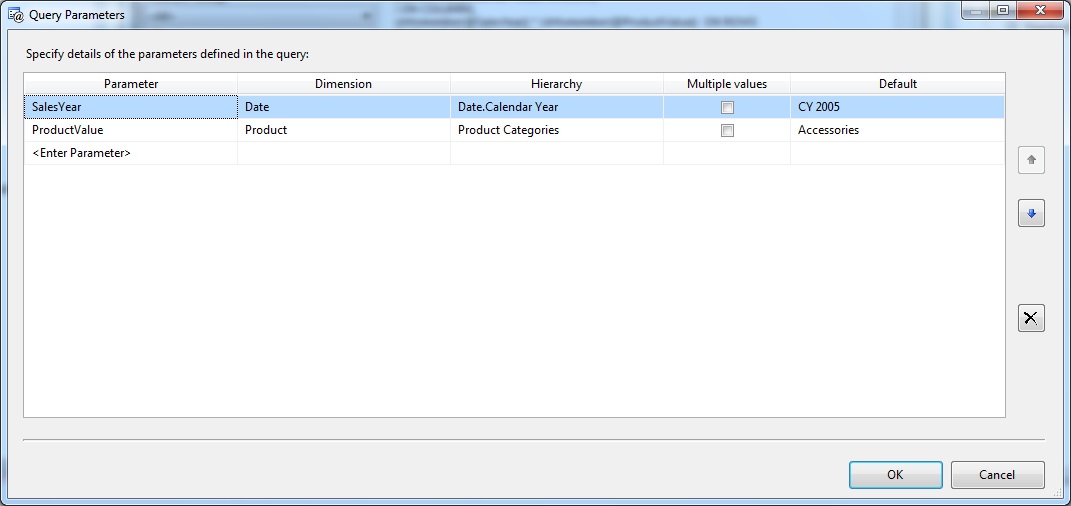 Ssrs Report With Single And Multi Selection Parameter Using Mdx Query Codeproject