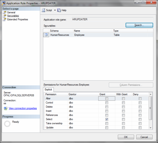 Securing Data With Application Role Codeproject