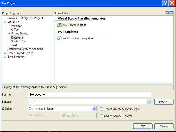 Writing Clr Stored Procedures Codeproject
