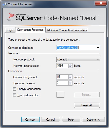 An Introduction To Sql 11 Code Name Denali Part Iv Contained Database In Ctp 1 Codeproject 