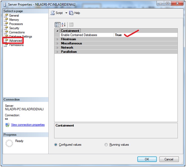 An Introduction To Sql 11 Code Name Denali Part Iv Contained Database In Ctp 1 Codeproject