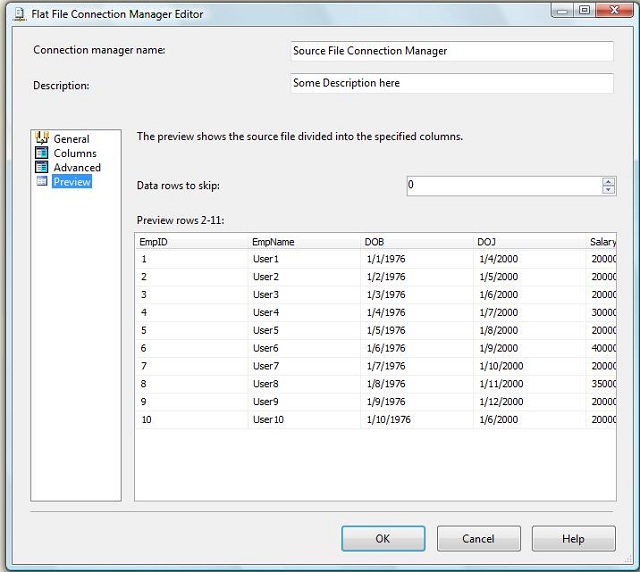 Steps To Create Your First Ssis Package Codeproject