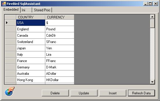 Firebird Sqlassistant A Firebird Sql Data Block Codeproject