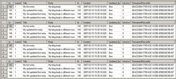 Record Versioning With Sql Server Codeproject