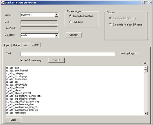Sql Dmo Search And Regenerate Stored Procedures In Seconds Codeproject