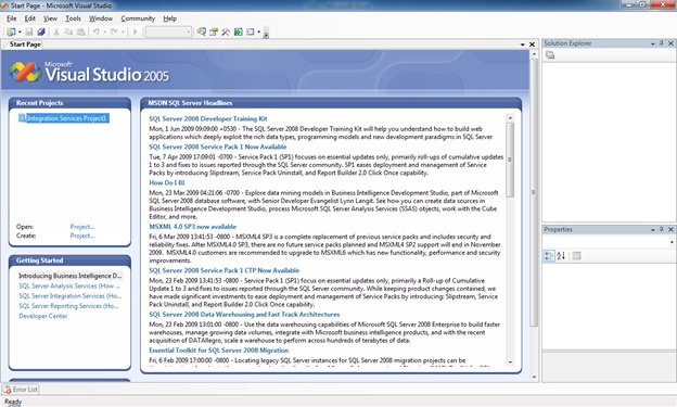 Sql Server Integration Services Ssis Part 1 Basics Of Ssis And Creating Packages Codeproject