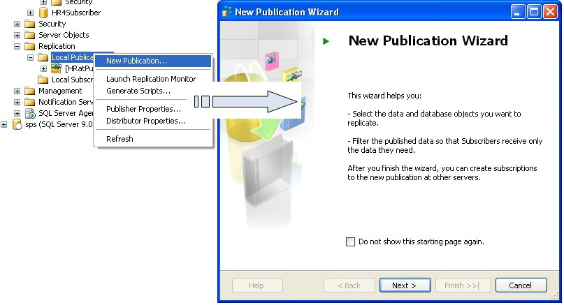 Sql Server 2005 Merge Replication Step By Step Procedure Codeproject
