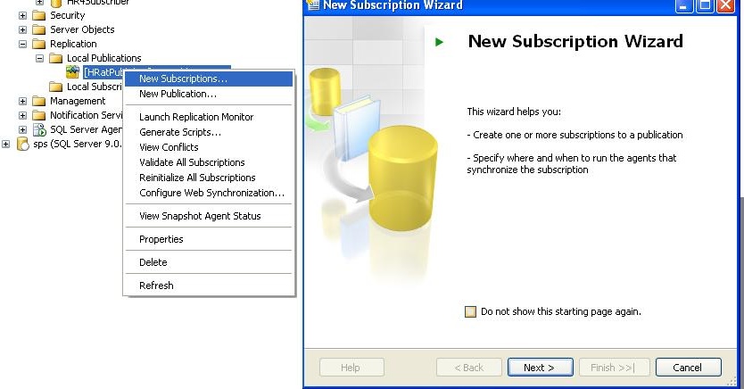 Sql Server 2005 Merge Replication Step By Step Procedure Codeproject