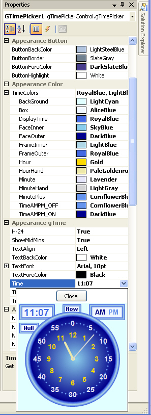 Gtimepicker Control To Pick A Time Value Vbnet Codeproject