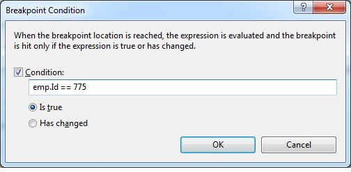 Conditional Breakpoint Using Make Object Id Feature Codeproject