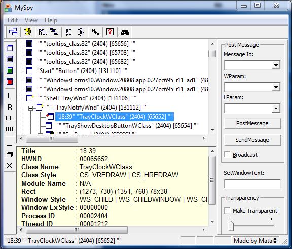 Yet Another Spy Codeproject